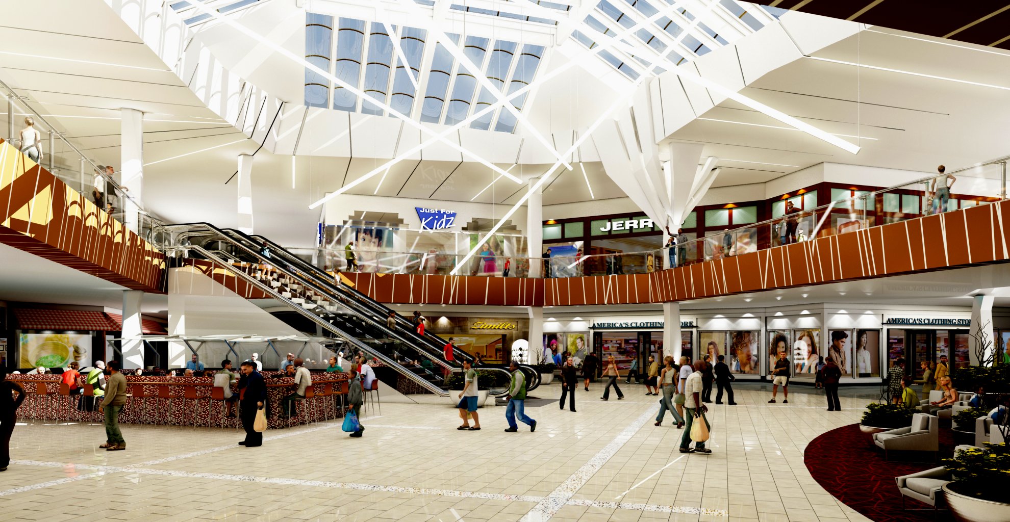 XR3D | Shopping Center Interior