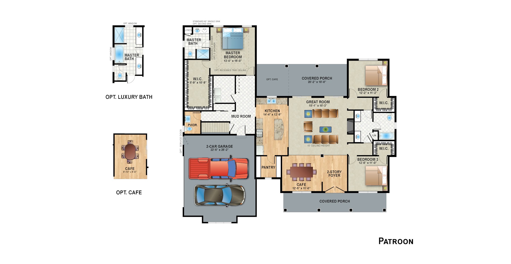 2D Renderings | XR3D | 2D Site Maps