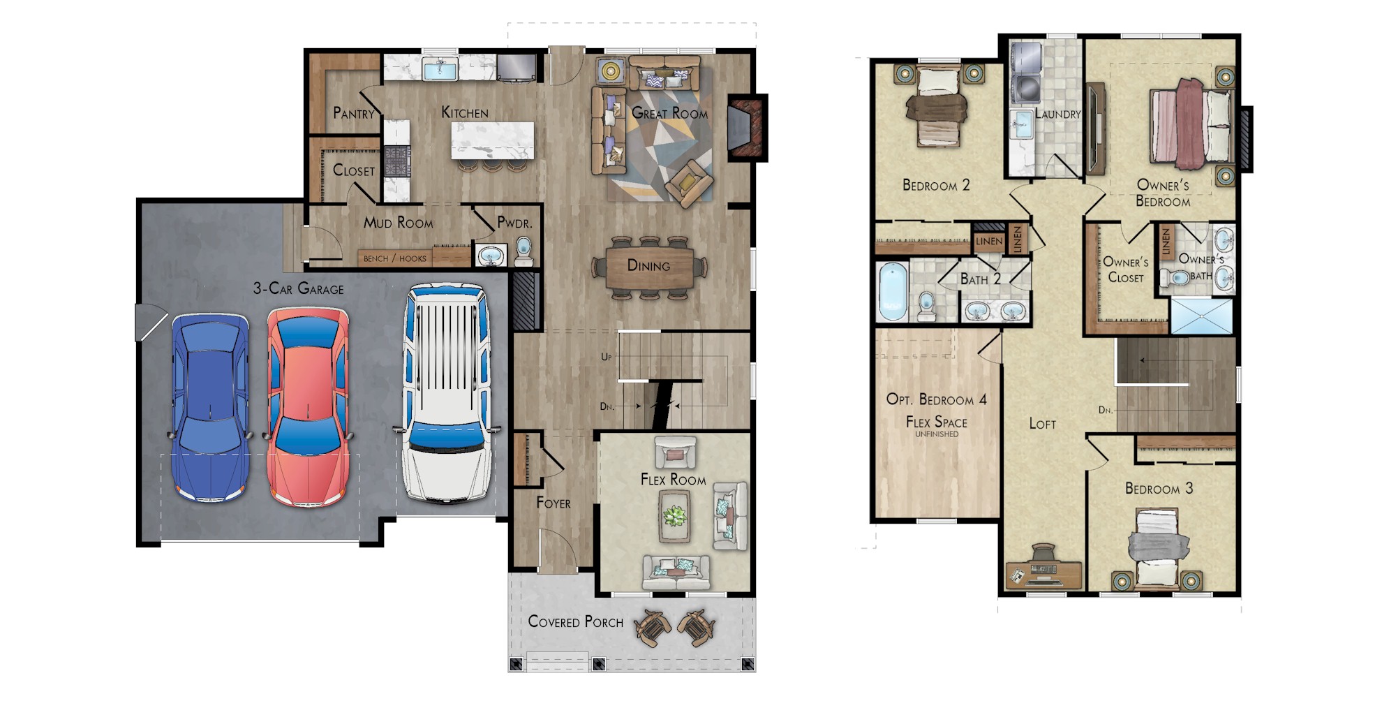 2D Renderings | XR3D | 2D Site Maps