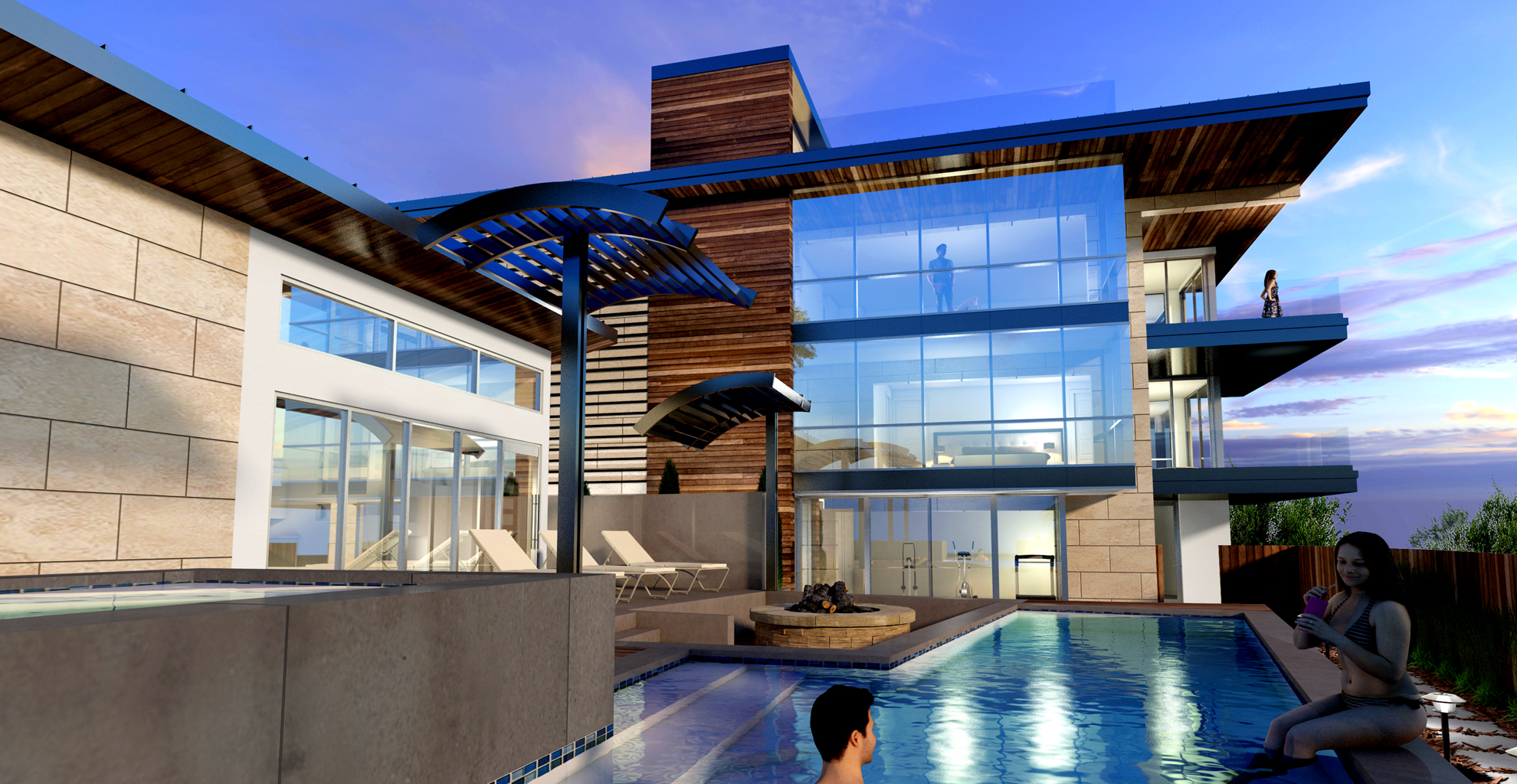 Architectural Visualization | Oceanside Condo by XR3D Studios