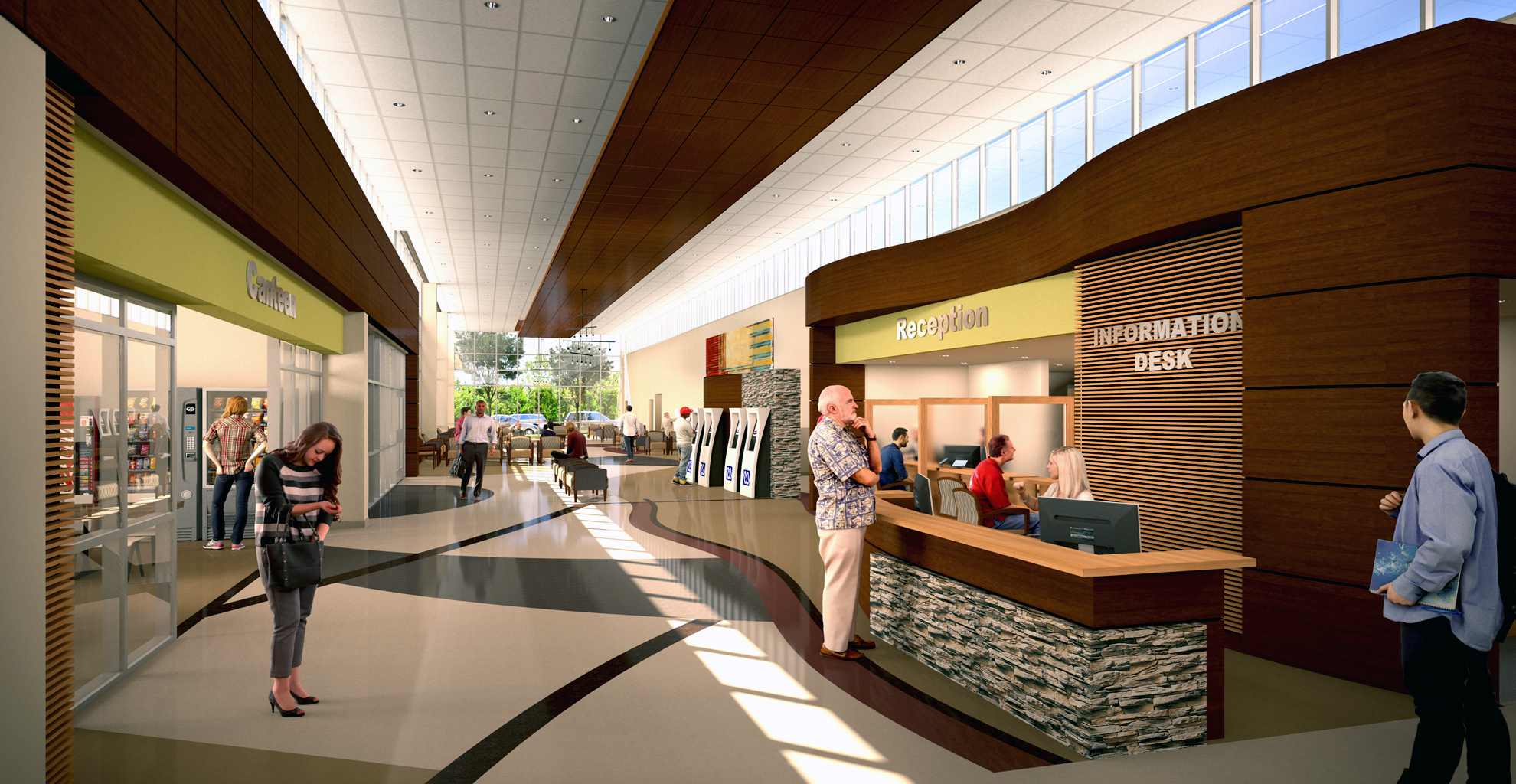 Tyler VA Outpatient Interior - XR3D Studios