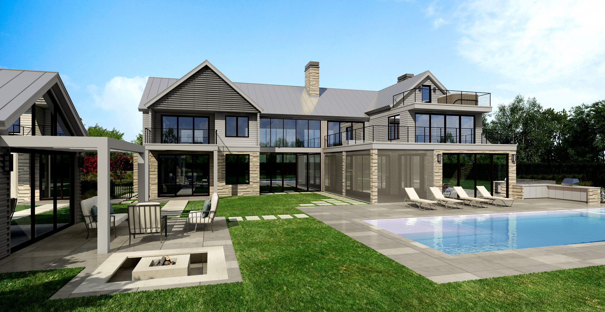 Long Island Backyard - XR3D Studios