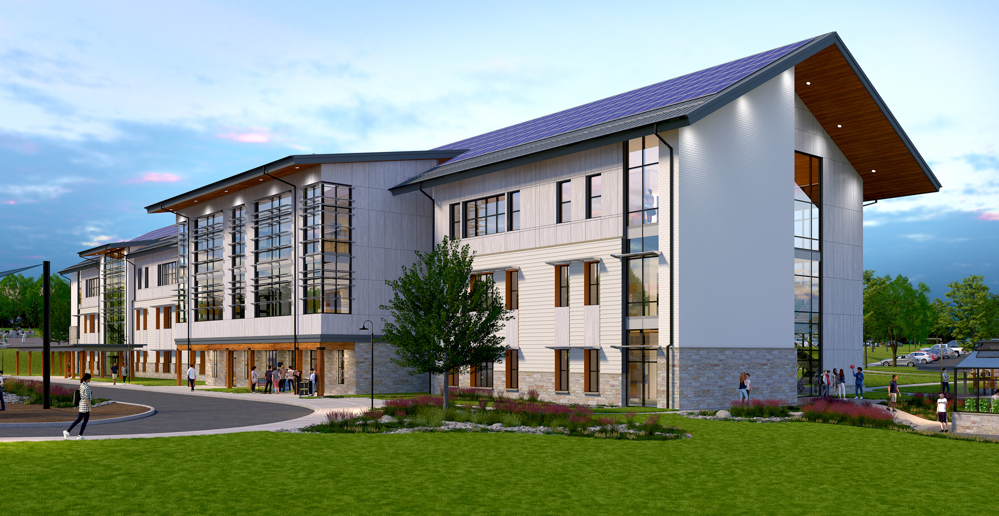 Modern Middle School - XR3D Studios