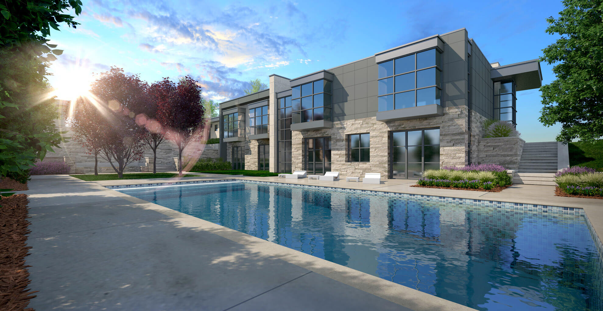 Residential Exterior Rendering | XR3D Studios