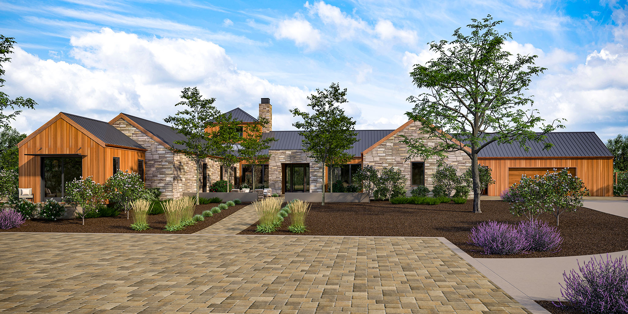 Contemporary Mountain - XR3D Studios