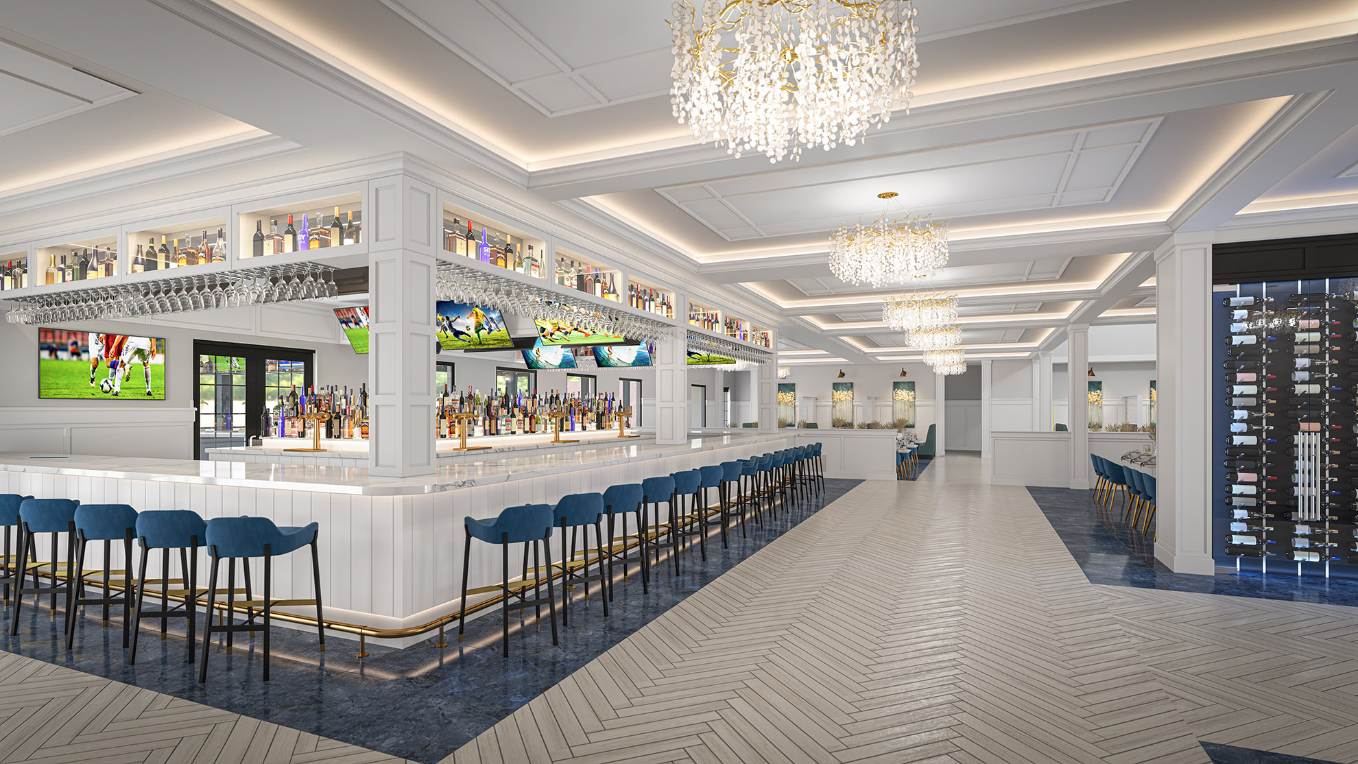 Clubhouse Bar Interior - XR3D Studios