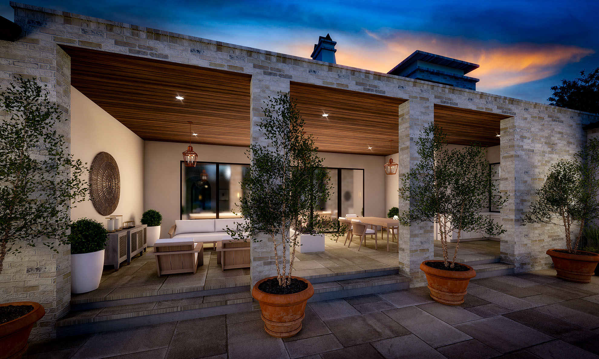 Outdoor Evening - XR3D Studios