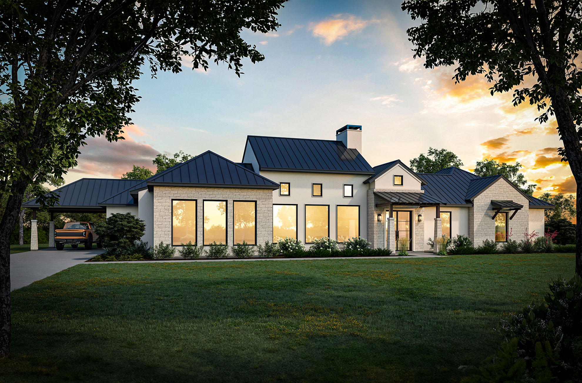 Modern Sunset - XR3D Studios